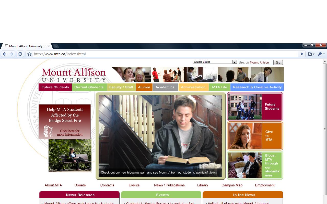 Mount Allison University Campus: Maps and Photos – Geoffrey Campbell